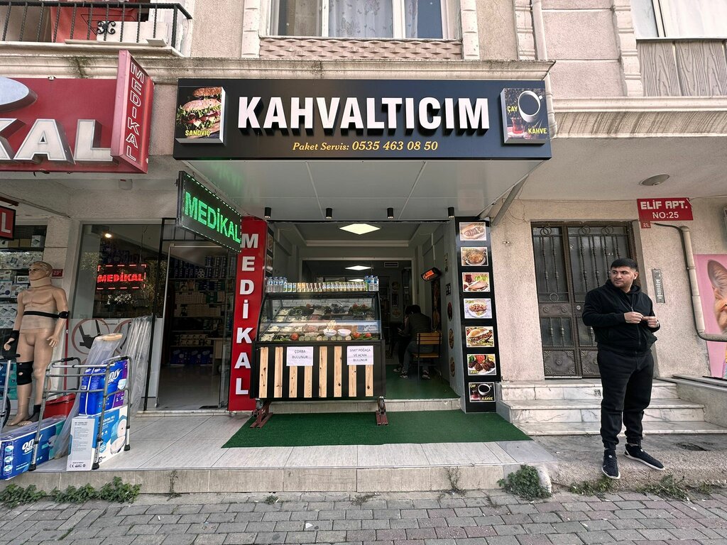 Kantin, yemekhane Kahvaltıcım, İstanbul, foto