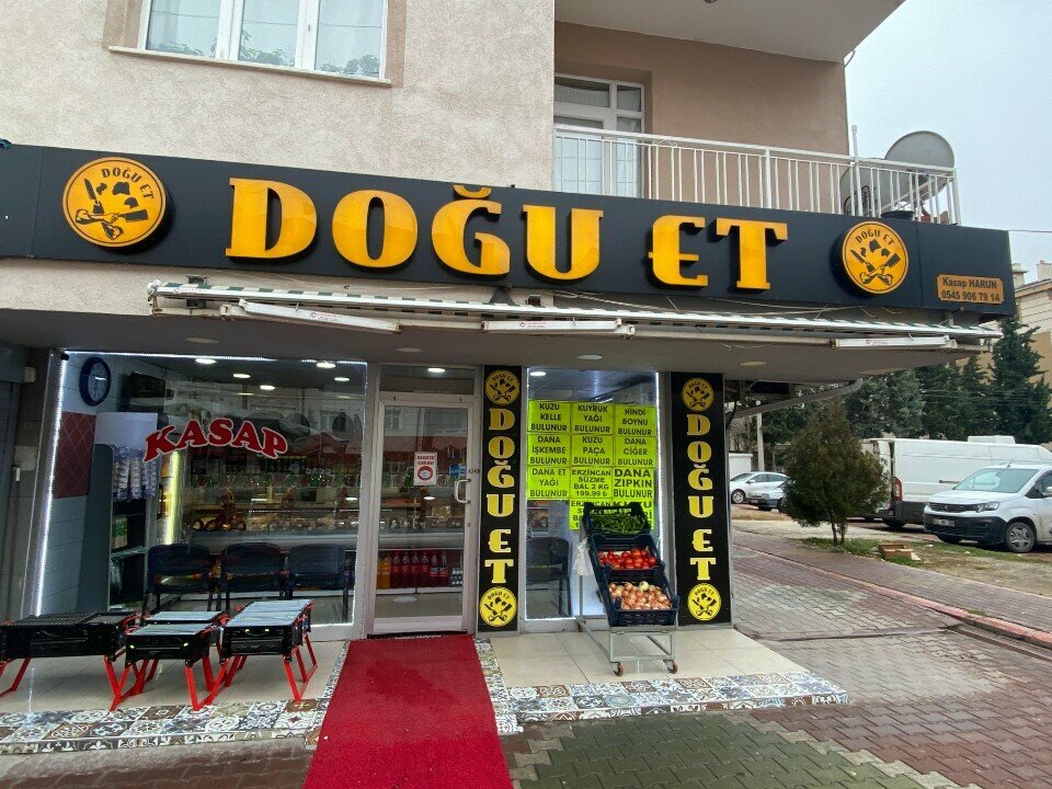 Kasap, şarküteri Davgana kasabi, Konya, foto