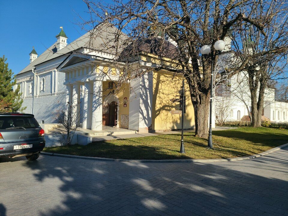 Şapel, haç anıtı Chapel of Cyril of Astrakhan, Astrahan, foto