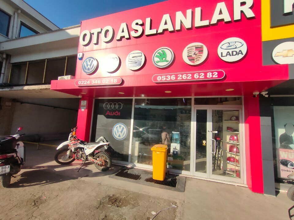 Otomobil yedek parçaları Oto Aslanlar, Bursa, foto