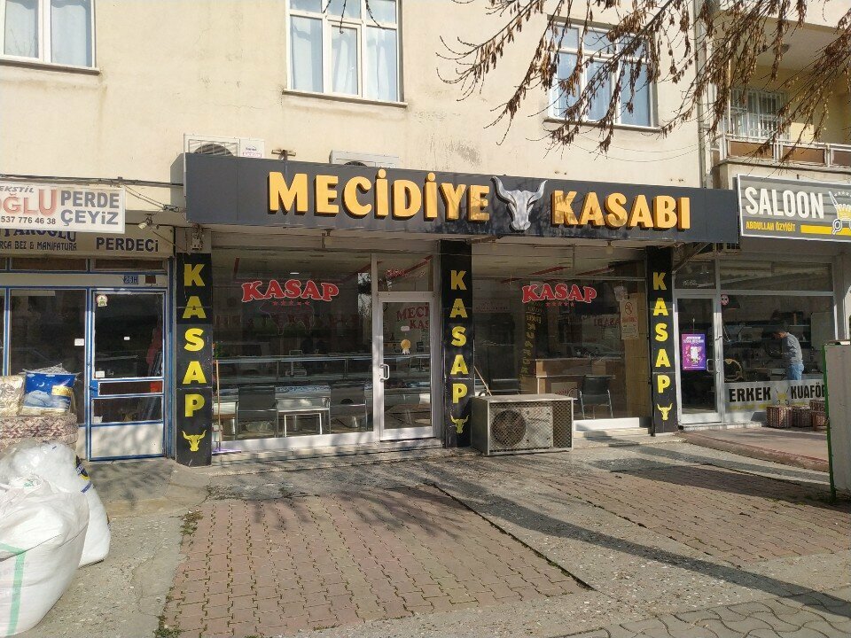 Kasap, şarküteri Mecidiye Kasabı, Konya, foto