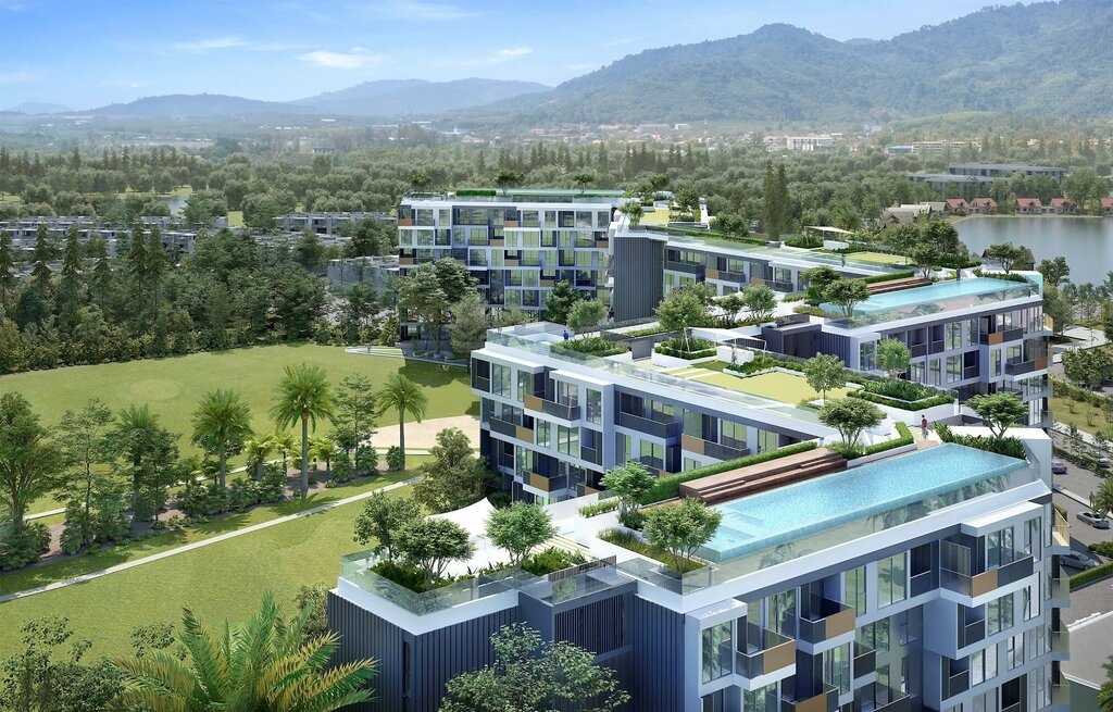 Konut blokları SkyPark Aurora, Phuket Eyaleti, foto