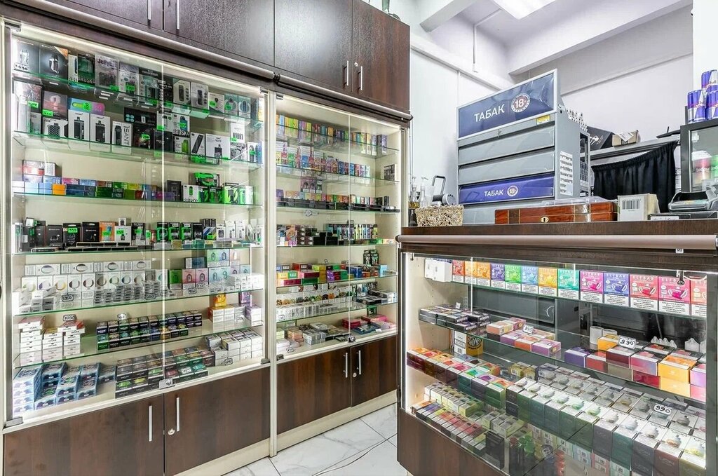 Tütün, sigara mağazaları Smoking Island, Moskova, foto