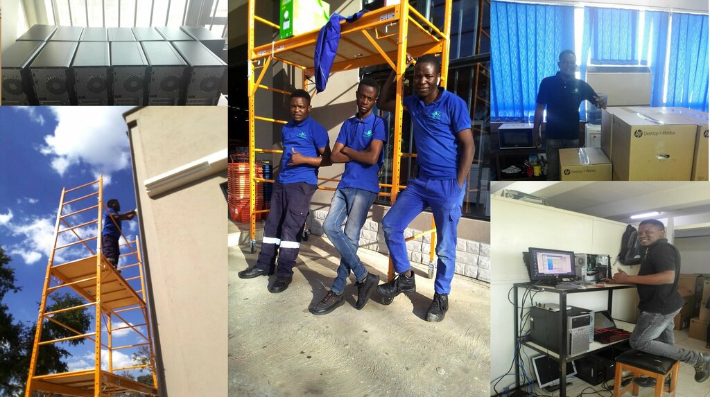 Bilgisayar mağazaları Mian Computer Systems, Lusaka, foto