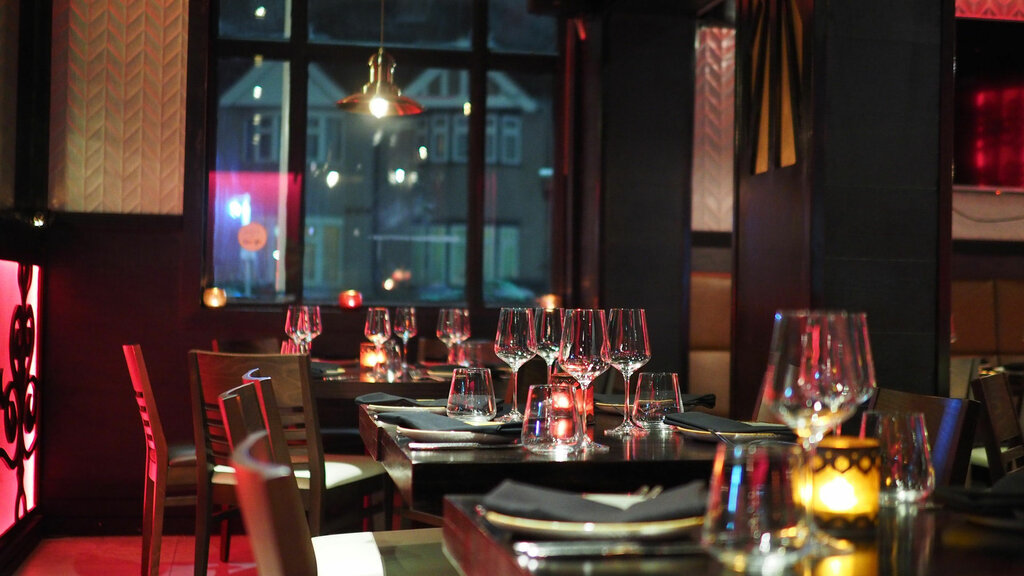 Restoran Double House Hamburger House & House of Pizza, Abican, foto