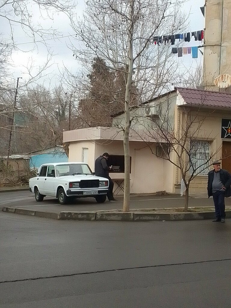 Kasap, şarküteri Ət dükanı, Mingeçevir, foto