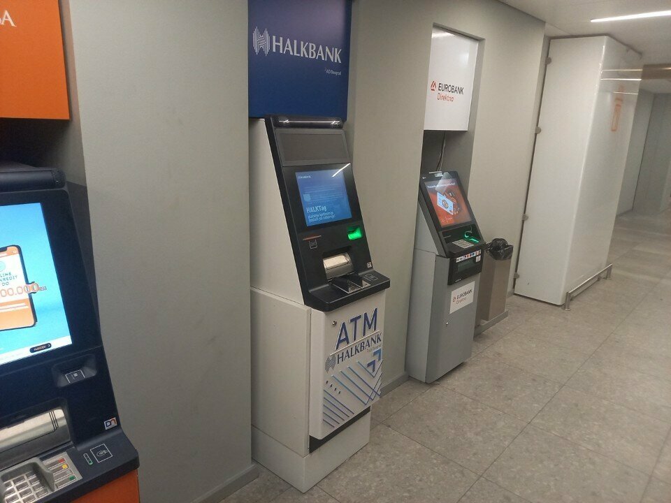 ATM'ler Halkbank, Belgrad, foto