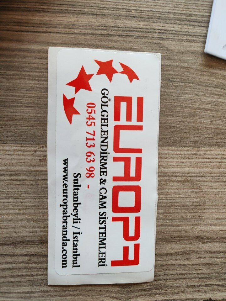 Çerçeve ve çadır yapıları Europa Branda, İstanbul, foto