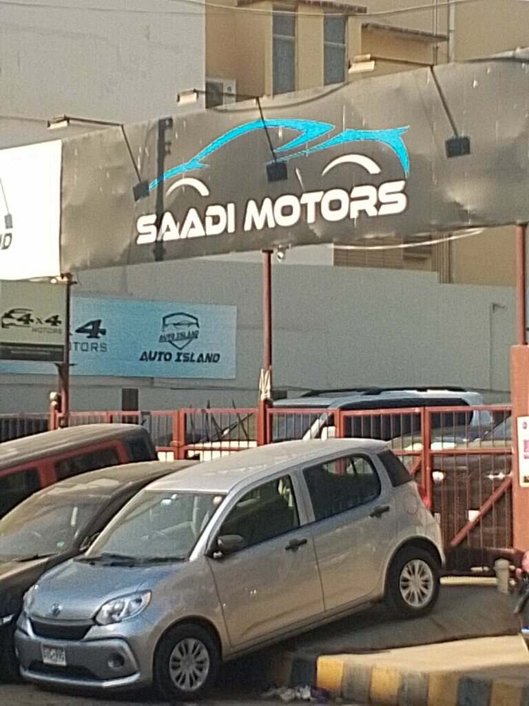 Otomobil servisi Saadi motor, Karaçi, foto