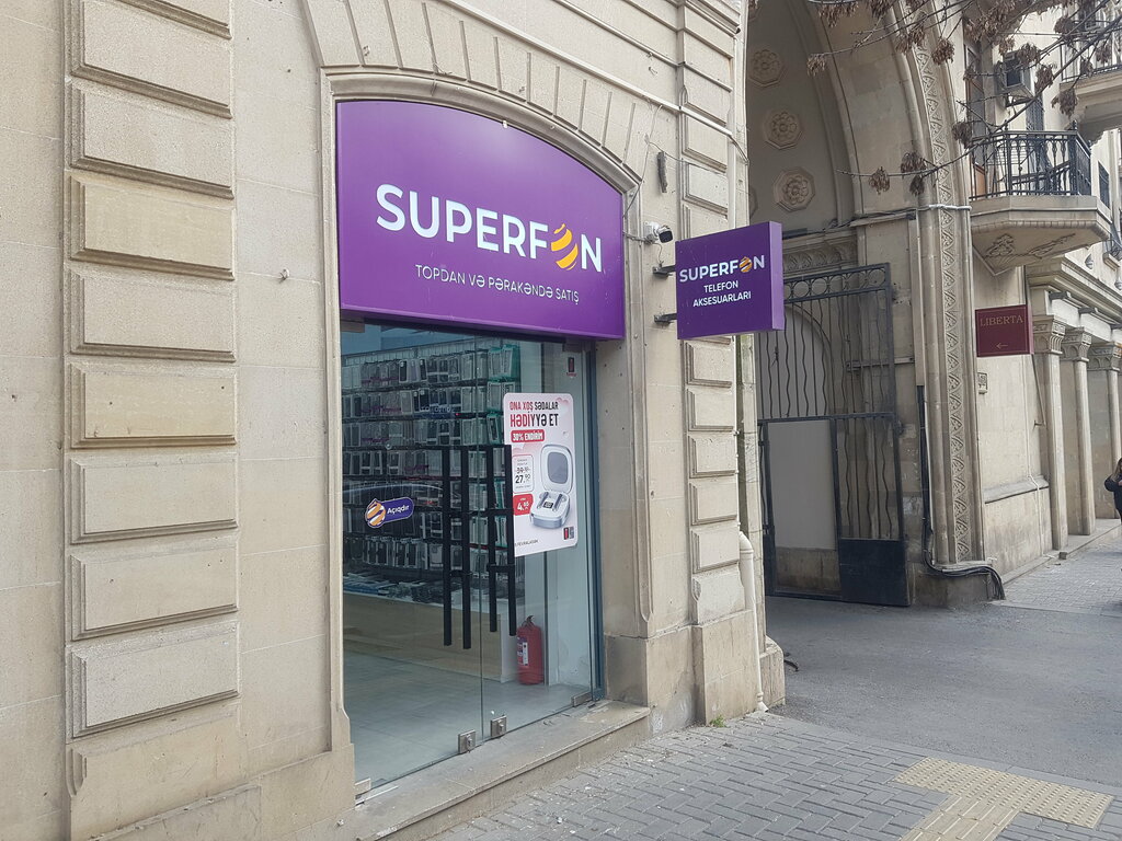 Cep telefonu aksesuarları Superfon, Bakü, foto
