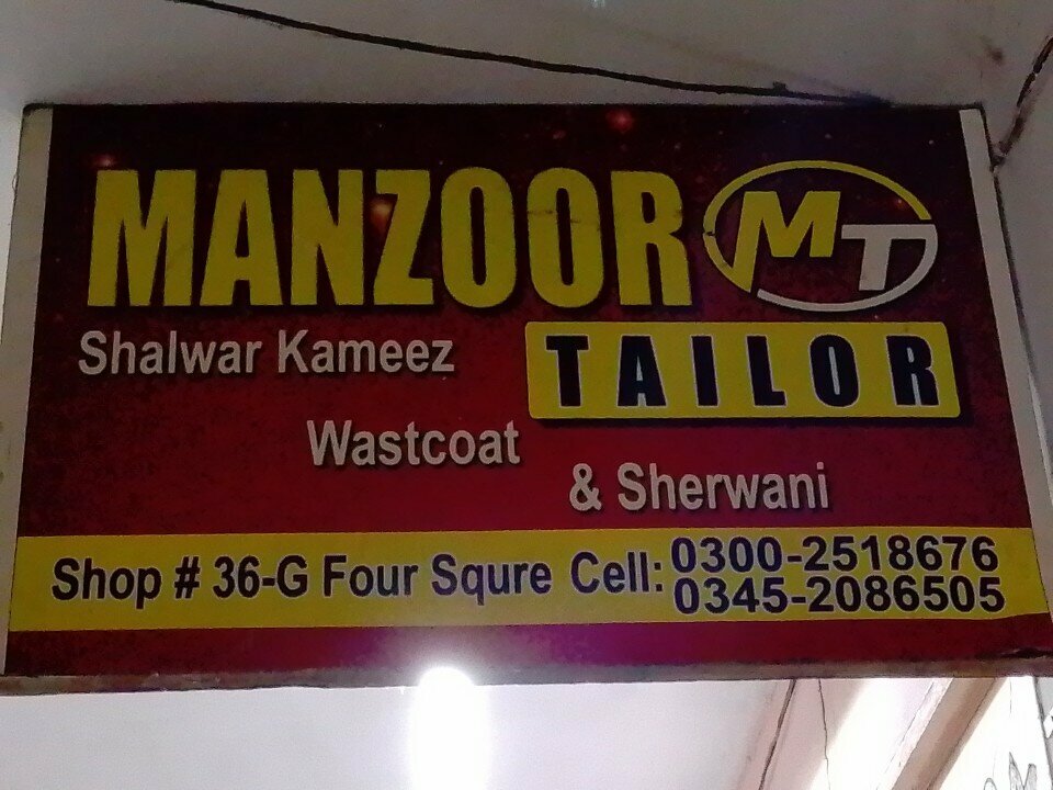 Terziler Manzoor tailor, Karaçi, foto