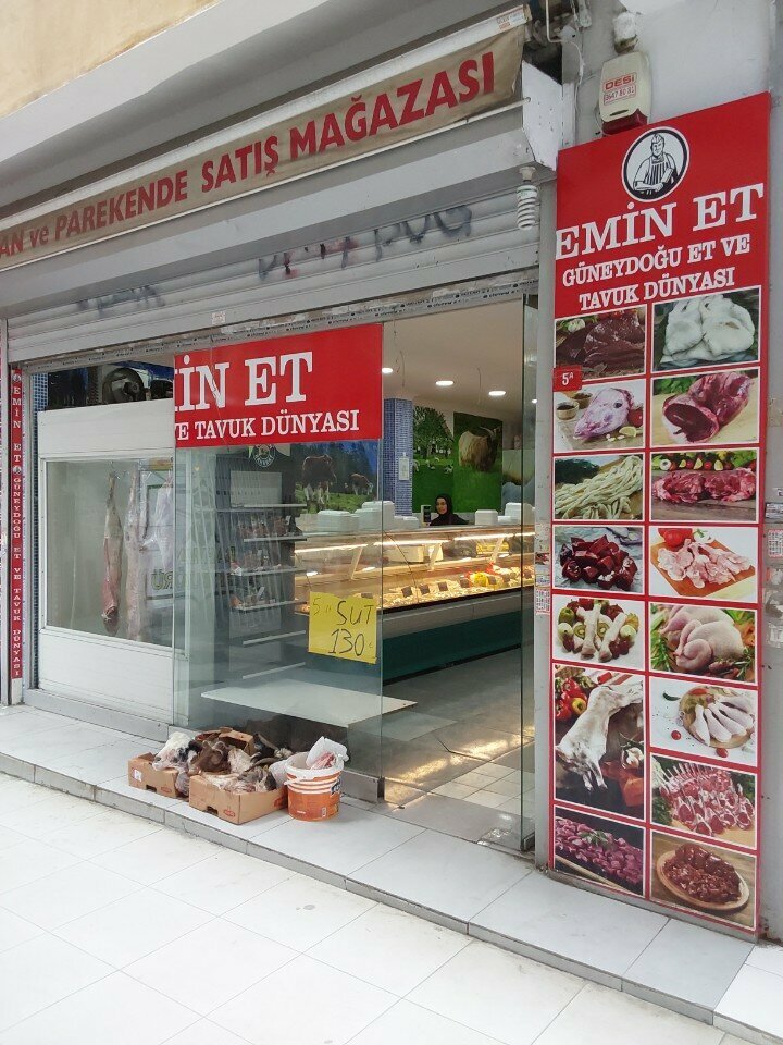 Kasap, şarküteri Emin Et, İstanbul, foto