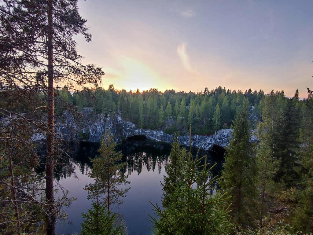 Seyir terası Обзорная площадка, Karelya, foto
