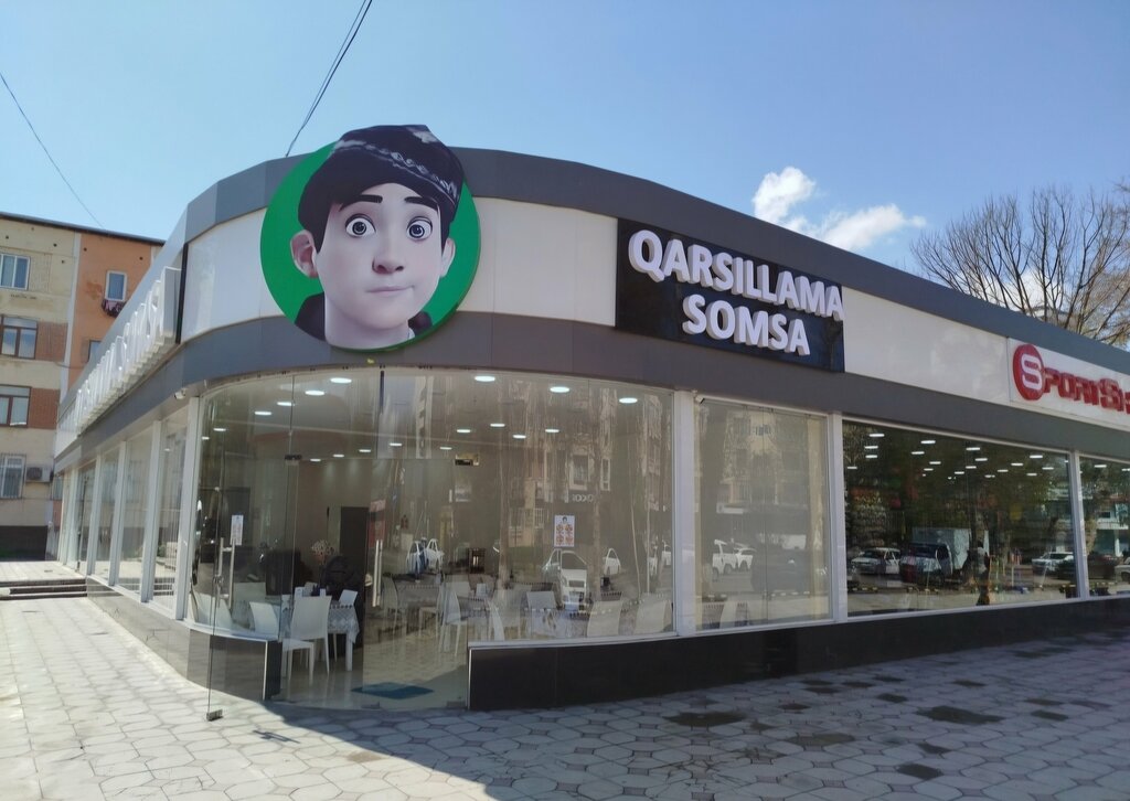 Kafe Qarsillama somsa, Taşkent, foto