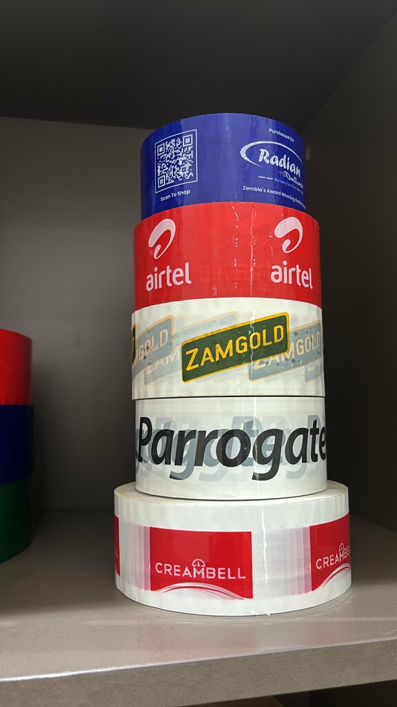 Yapıştırıcı üreticileri Kingtape Zambia, Lusaka, foto