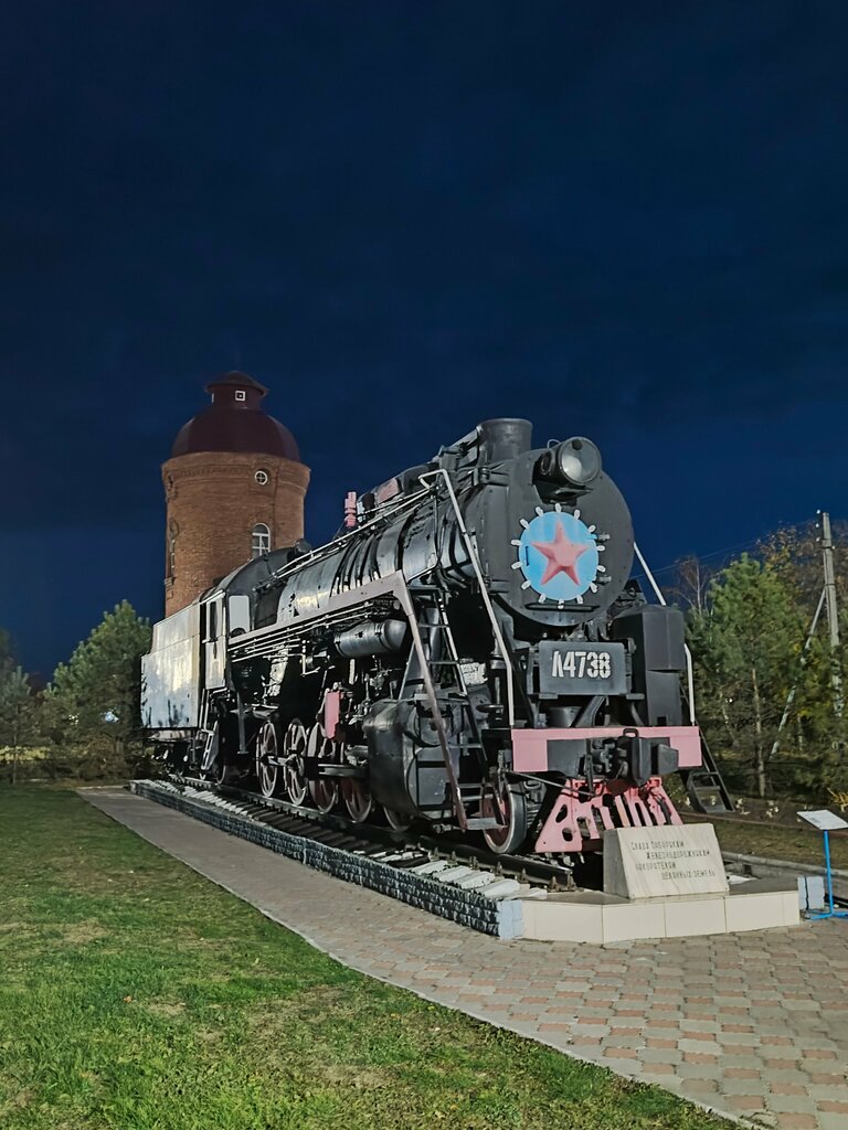 Tren garları Zheleznodorozhny vokzal stantsii Chistoozernaya, Novosibirskaya oblastı, foto