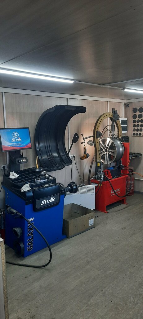 Oto lastik tamiri Шиномонтаж, Novosibirskaya oblastı, foto