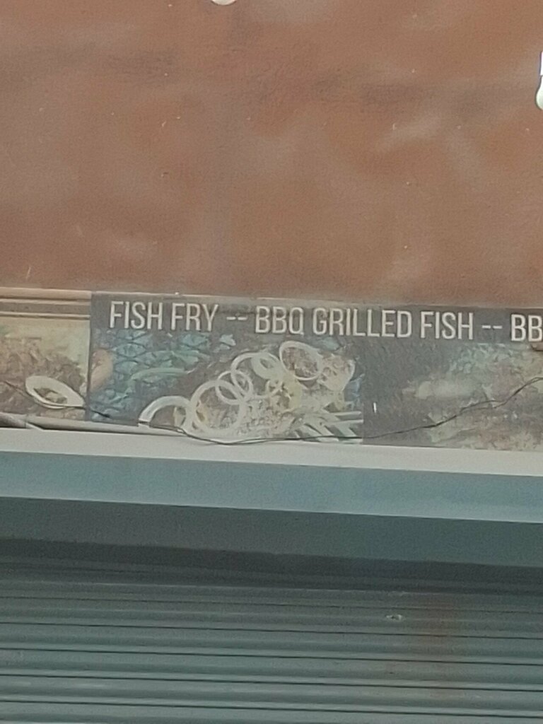 Balık ve deniz ürünleri Fish fry, Karaçi, foto