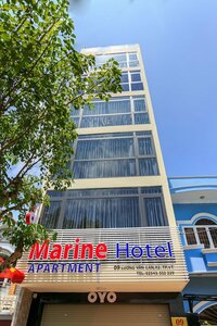 Marine Hotel & Apartment by Oyo (Bà Rịa-Vũng Tàu Province, Thành Phố Vũng Tàu, Luong Van Can Street), otel  Vung Tau'dan