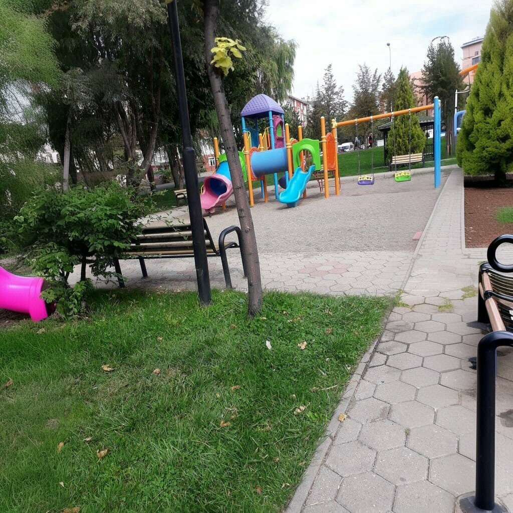 Kültür ve eğlence parkları Gazi Osman Paşa Parkı, Ankara, foto