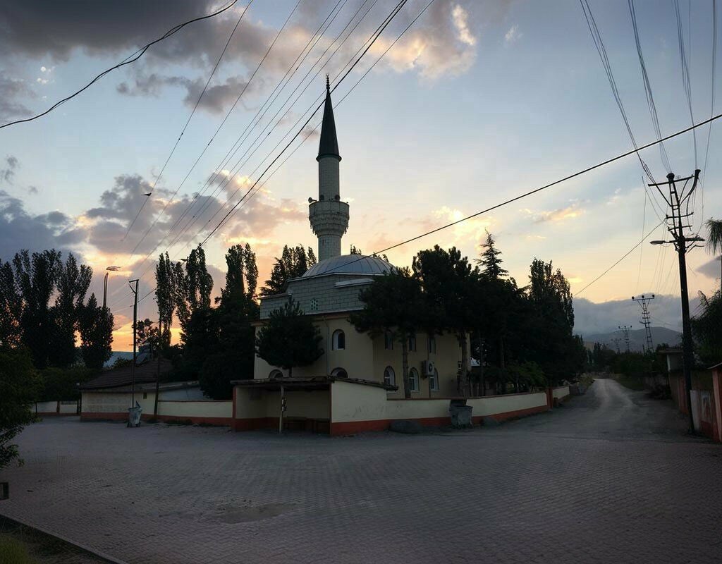 Cami Bahçecik Köyü Cami, Merzifon, foto
