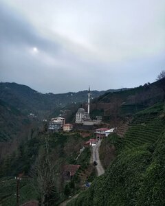 Seyir terası Kungul Mescidi - Seyir Tepesi, Rize, foto