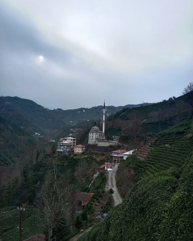 Seyir terası Kungul Mescidi - Seyir Tepesi, Rize, foto