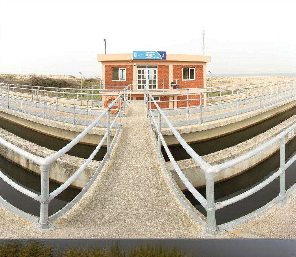 Su ve kanalizasyon idaresi İSKİ Sahilköy Atıksu Arıtma Tesisi, Şile, foto