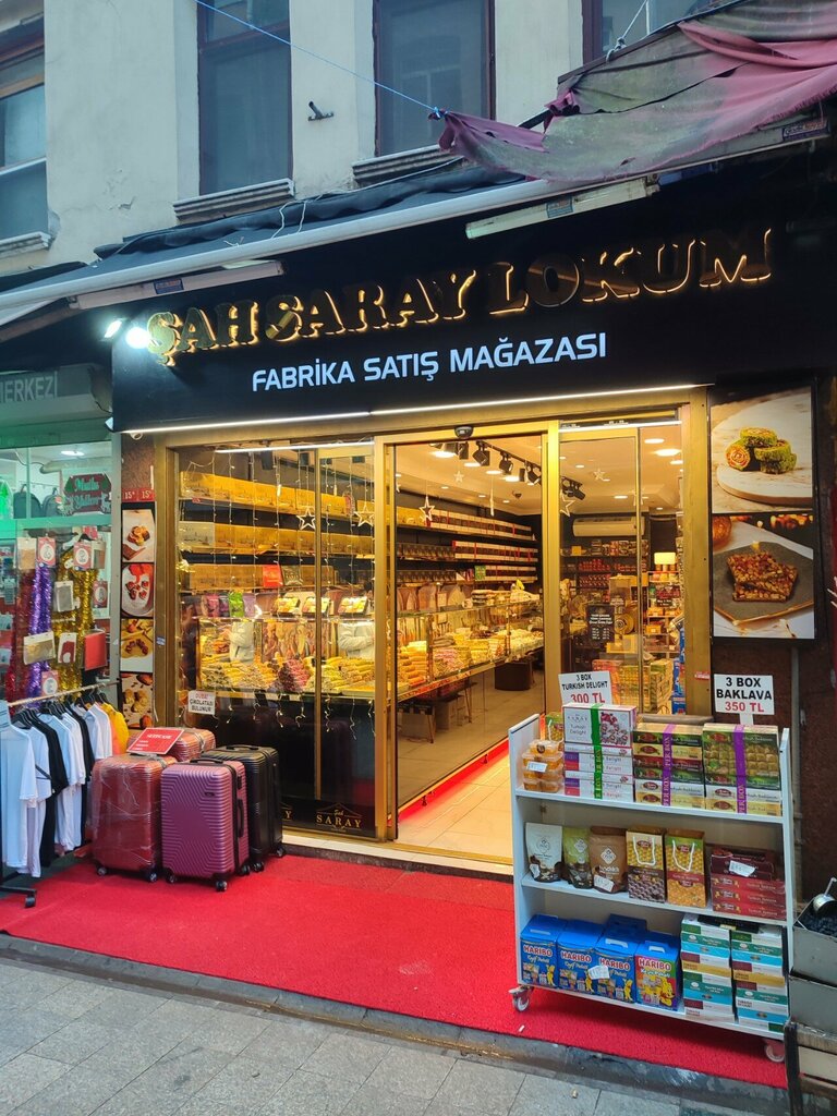 Kafe Şah Saray Lokum, İstanbul, foto