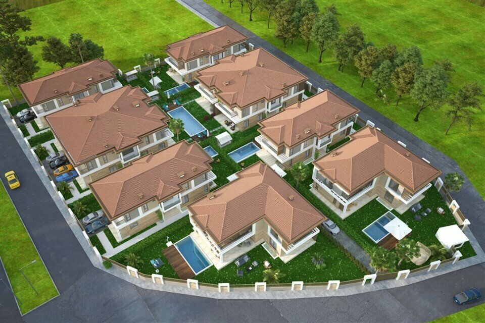 Konut blokları Nirvana Deluxe Villas, Döşemealtı, foto