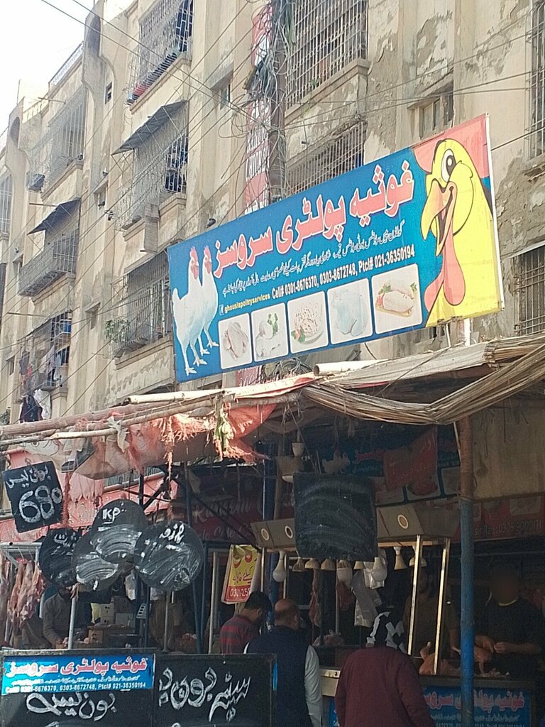 Kanatlı hayvan ürünleri ve yumurta Gosiya poultry service, Karaçi, foto