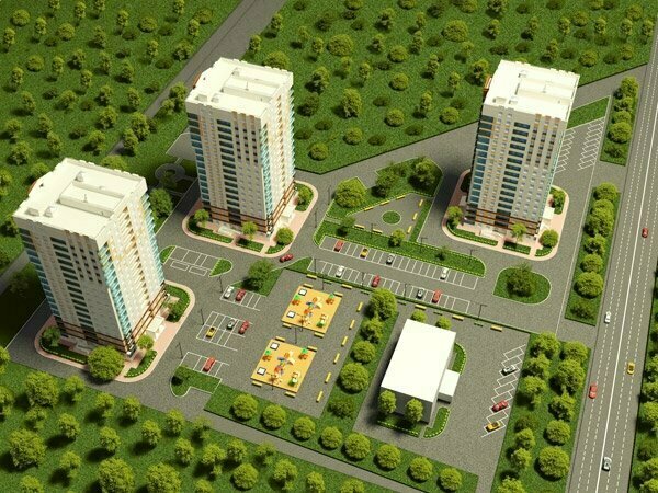 Konut blokları ZhK Vega, Şçolkovo, foto