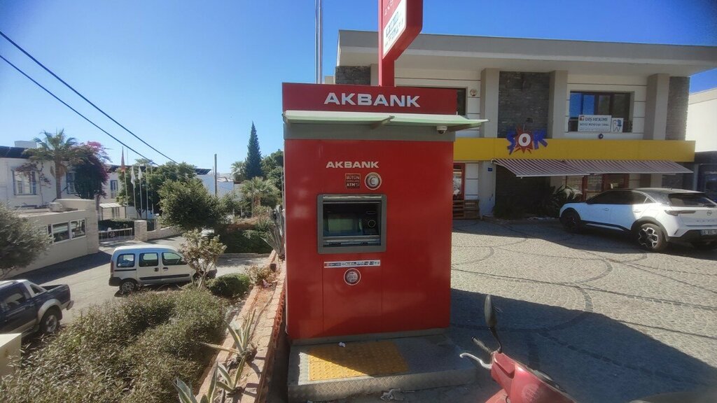 ATM'ler Akbank ATM, Bodrum, foto