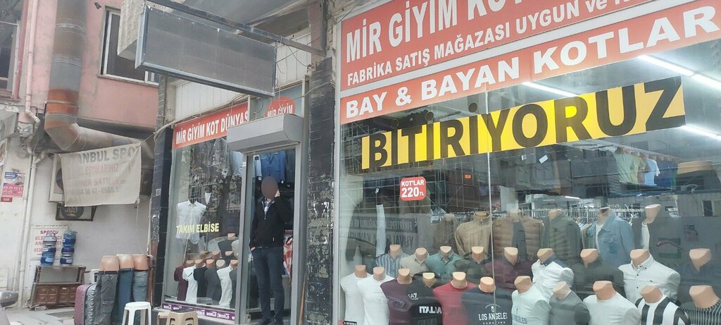 Giyim mağazası Mir Giyim, İstanbul, foto