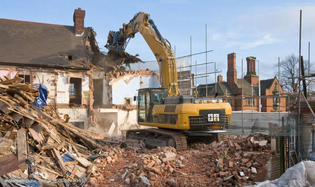 Bina yıkım hizmetleri SlomDom, Moskova, foto