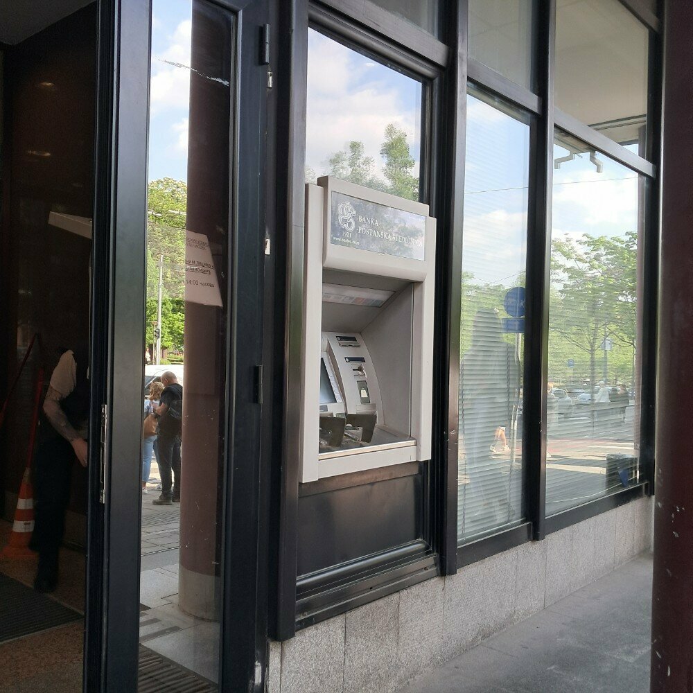 ATM'ler Банка поштанска штедионица, Belgrad, foto