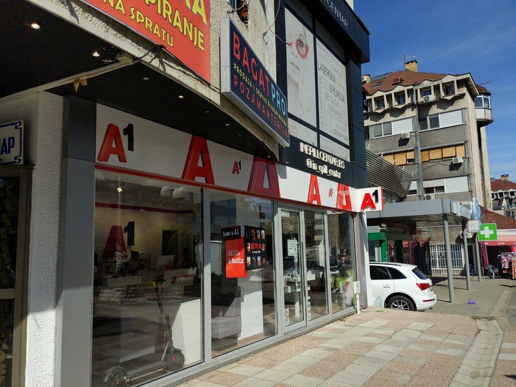 Cep telefonu ve aksesuarları satış mağazaları A1, Belgrad, foto