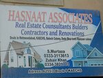 Hasnaat associates (27th Street No:16/5, Karachi Administration Employees Housing Society, Block 9), emlak ofisi  Karaçi'den