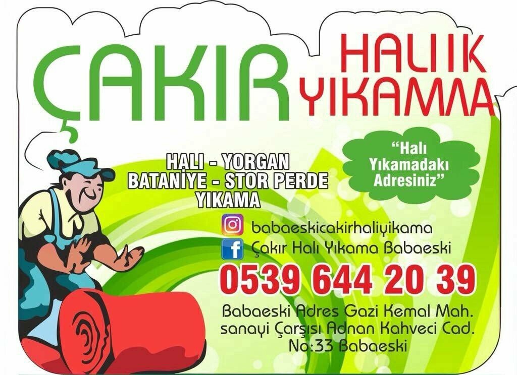 Halı yıkamacılar Çakır Halı Yıkama, Babaeski, foto