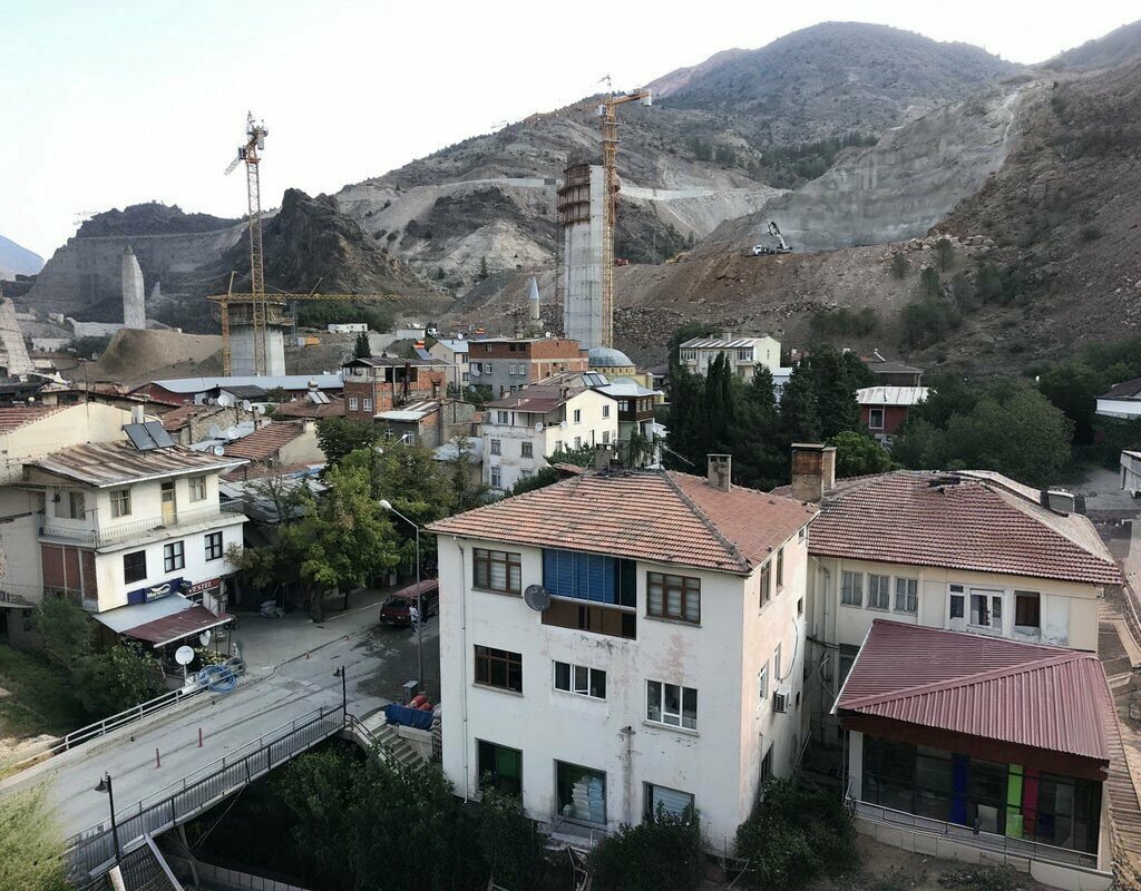 Çevre dernekleri Dsi Yusufeli Barajı ve Hes Şantiyesi, Yusufeli, foto