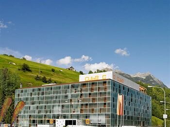 Otel Cube Savognin, Graubunden, foto