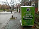 Yenimahalle Belediyesi Giysi Toplama Kumbarası (Ergazi Mah., 1828. Sok., Yenimahalle, Ankara), yardım toplama noktası  Ankara'dan
