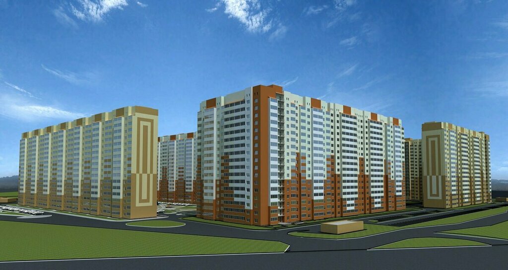 Konut blokları 15 Б Микрорайон, Orenburg, foto
