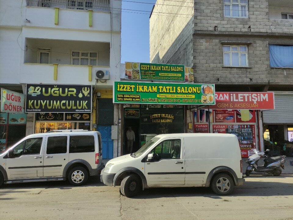 Pasta, şekerleme ve tatlı İzzet İkram Tatlı Salonu, Gaziantep, foto
