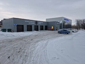 Doscar (Samar tas joly No:36), otomobil servisi  Öskemen'den (Ust‑Kamenogorsk'tan)