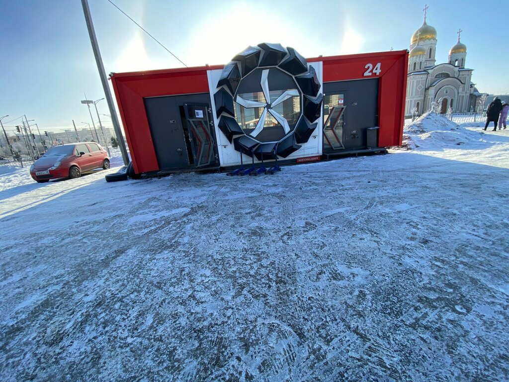 Oto lastik tamiri Gorodskoi Shinomontaz, Samara, foto