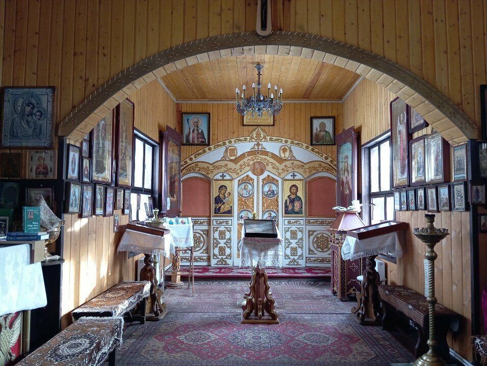 Şapel, haç anıtı Church-chapel of the Holy Queen Tamara in Krasnoye Selo, Krasnoye Selo, foto