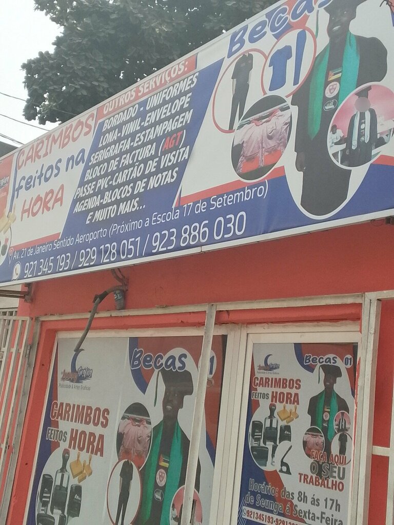 Üniforma üreticileri Outro serviço, Loanda, foto