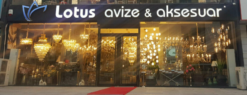 Lamba ve avize mağazaları Lotus Avize, Ankara, foto