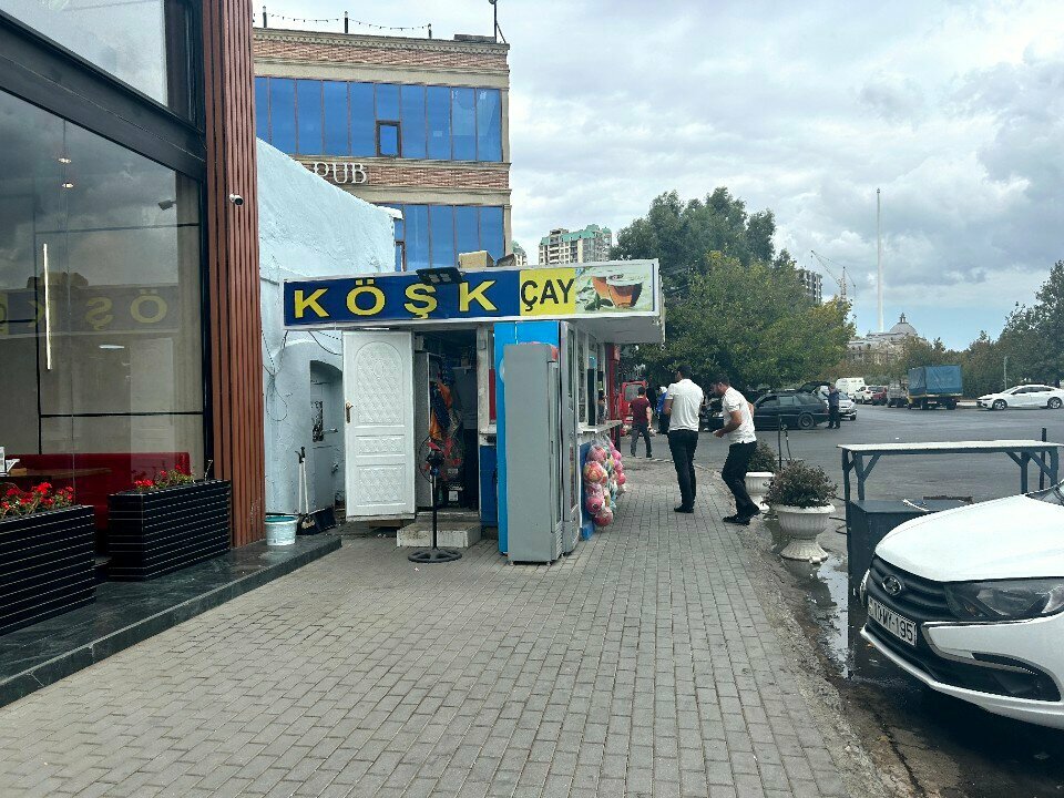 Gazete bayi Köşk Çay, Bakü, foto